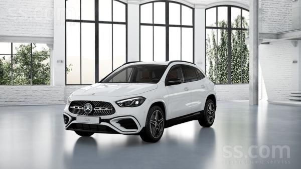 Balts Mercedes-Benz GLA 180 2024 Rīga, ar dzinēja tilpumu 1.40 L un nobraukumu 30 tūkst. km par 37900 €, foto 1 vietnē AUTOMOTO.COM.LV