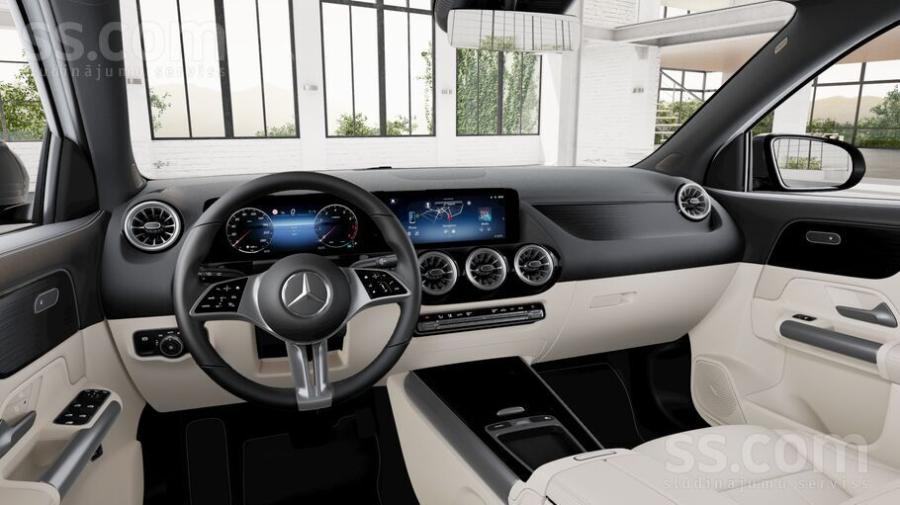 White Mercedes-Benz GLA 180 2026 in Riga, with an engine capacity of 1.40 L and mileage of 12 thousand km for 38900 €, photo 8 on AUTOMOTO.COM.LV