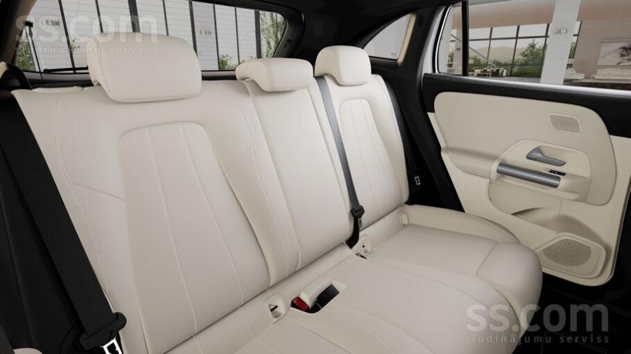 White Mercedes-Benz GLA 180 2026 in Riga, with an engine capacity of 1.40 L and mileage of 12 thousand km for 38900 €, photo 10 on AUTOMOTO.COM.LV
