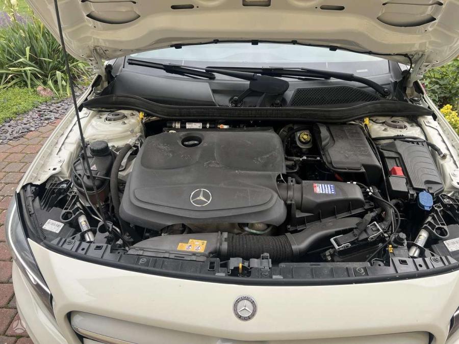 Balts Mercedes-Benz GLA 180 2017 Kauņa, ar dzinēja tilpumu 1.60 L un nobraukumu 122 tūkst. km par 10500 €, foto 13 vietnē AUTOMOTO.COM.LV