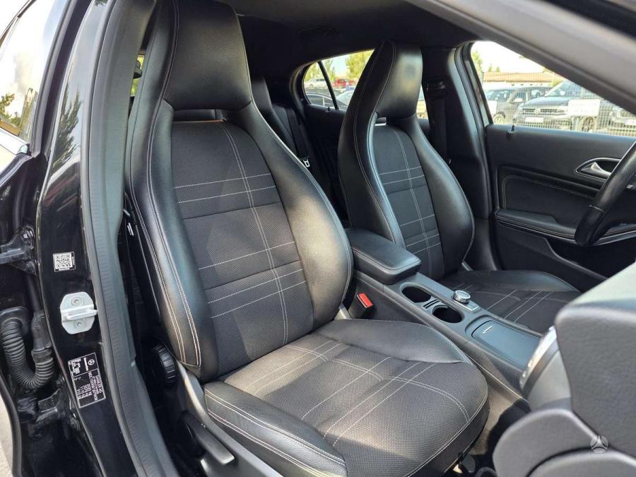 Black Mercedes-Benz GLA 200 2014 in Taurage, with an engine capacity of 2.14 L and mileage of 168 thousand km for 10900 €, photo 14 on AUTOMOTO.COM.LV