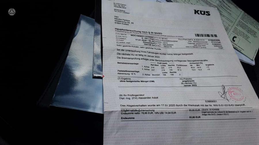 Melns Mercedes-Benz GLA 200 2016 Kauņa, ar dzinēja tilpumu 2.14 L un nobraukumu 204 tūkst. km par 12800 €, foto 29 vietnē AUTOMOTO.COM.LV