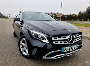 Melns Mercedes-Benz GLA 200 2017 Klaipėda, ar dzinēja tilpumu 1.50 L un nobraukumu 199 tūkst. km par 13200 €, foto  vietnē AUTOMOTO.COM.LV
