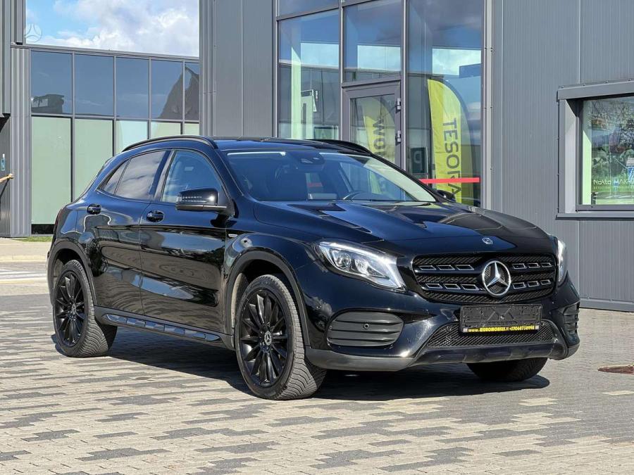 Melns Mercedes-Benz GLA 200 2019 Šauļi, ar dzinēja tilpumu 2.14 L un nobraukumu 132 tūkst. km par 18900 €, foto 1 vietnē AUTOMOTO.COM.LV