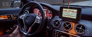 Black Mercedes-Benz GLA 200 2015 in Riga, with an engine capacity of 2.00 L and mileage of 116 thousand km for 16000 €, photo 7 on AUTOMOTO.COM.LV