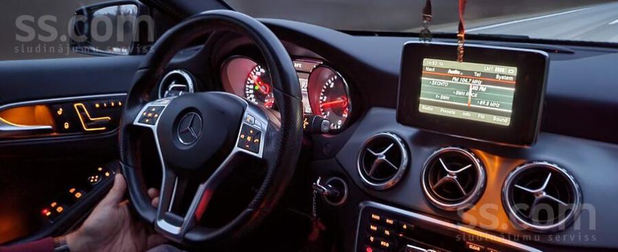 Black Mercedes-Benz GLA 200 2015 in Riga, with an engine capacity of 2.00 L and mileage of 116 thousand km for 16000 €, photo 7 on AUTOMOTO.COM.LV