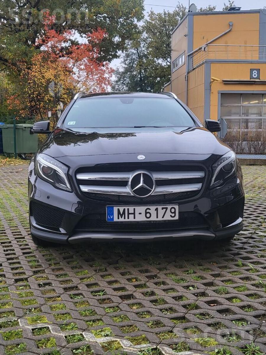Black Mercedes-Benz GLA 200 2015 in Riga, with an engine capacity of 2.00 L and mileage of 116 thousand km for 16000 €, photo 23 on AUTOMOTO.COM.LV