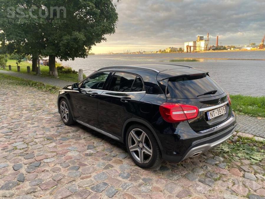 Melns Mercedes-Benz GLA 200 2017 Rīga, ar dzinēja tilpumu 2.10 L un nobraukumu 245 tūkst. km par 10000 €, foto 3 vietnē AUTOMOTO.COM.LV
