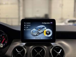 Black Mercedes-Benz GLA 200 2019 in Vilnius, with an engine capacity of 1.60 L and mileage of 54 thousand km for 16999 €, photo 28 on AUTOMOTO.COM.LV