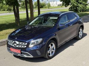 Zils Mercedes-Benz GLA 200 2017 Panevēža, ar dzinēja tilpumu 2.14 L un nobraukumu 229 tūkst. km par 12850 €, foto  vietnē AUTOMOTO.COM.LV
