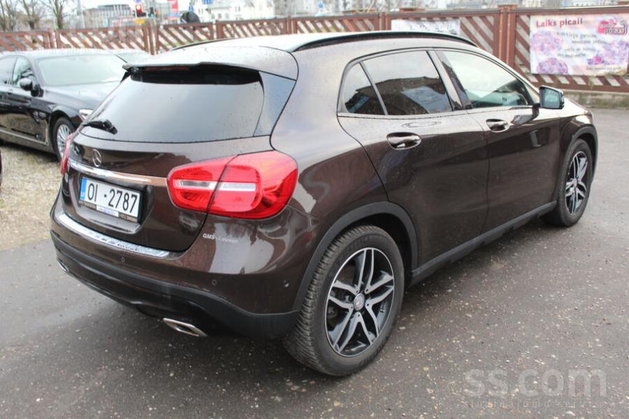 Brūns Mercedes-Benz GLA 200 2014 Liepāja, ar dzinēja tilpumu 2.20 L un nobraukumu 321 tūkst. km par 10850 €, foto 4 vietnē AUTOMOTO.COM.LV