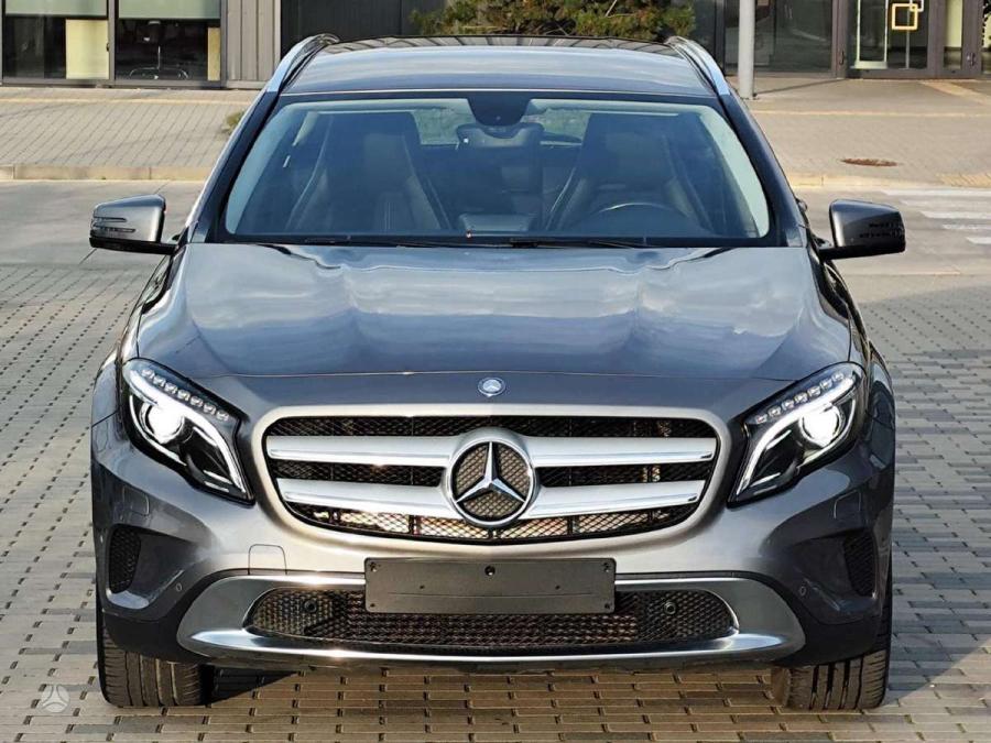 Pelēks Mercedes-Benz GLA 200 2014 Šauļi, ar dzinēja tilpumu 2.10 L un nobraukumu 158 tūkst. km par 11900 €, foto 2 vietnē AUTOMOTO.COM.LV