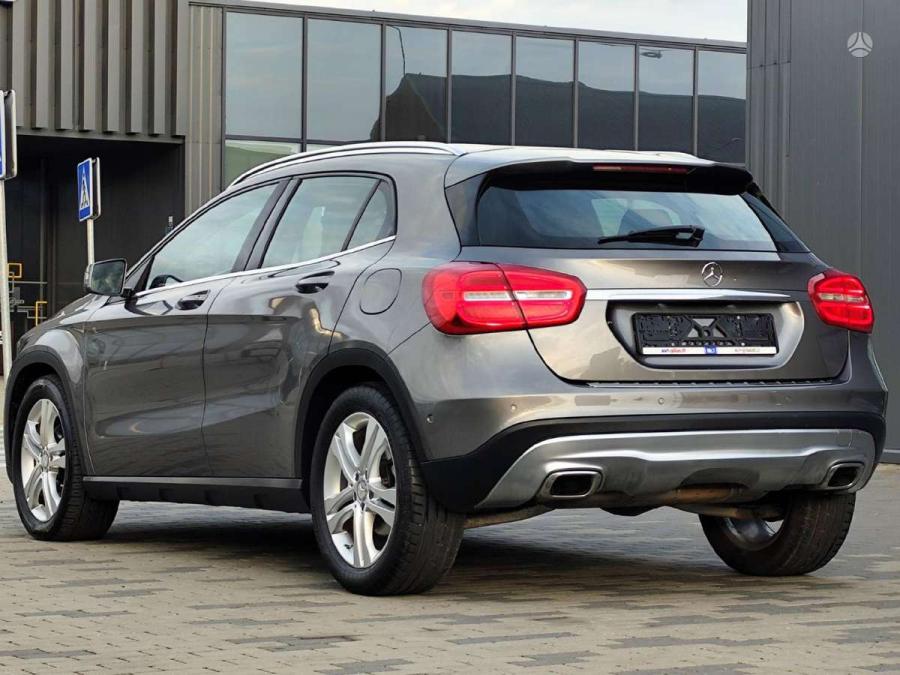 Pelēks Mercedes-Benz GLA 200 2014 Šauļi, ar dzinēja tilpumu 2.10 L un nobraukumu 158 tūkst. km par 11900 €, foto 5 vietnē AUTOMOTO.COM.LV