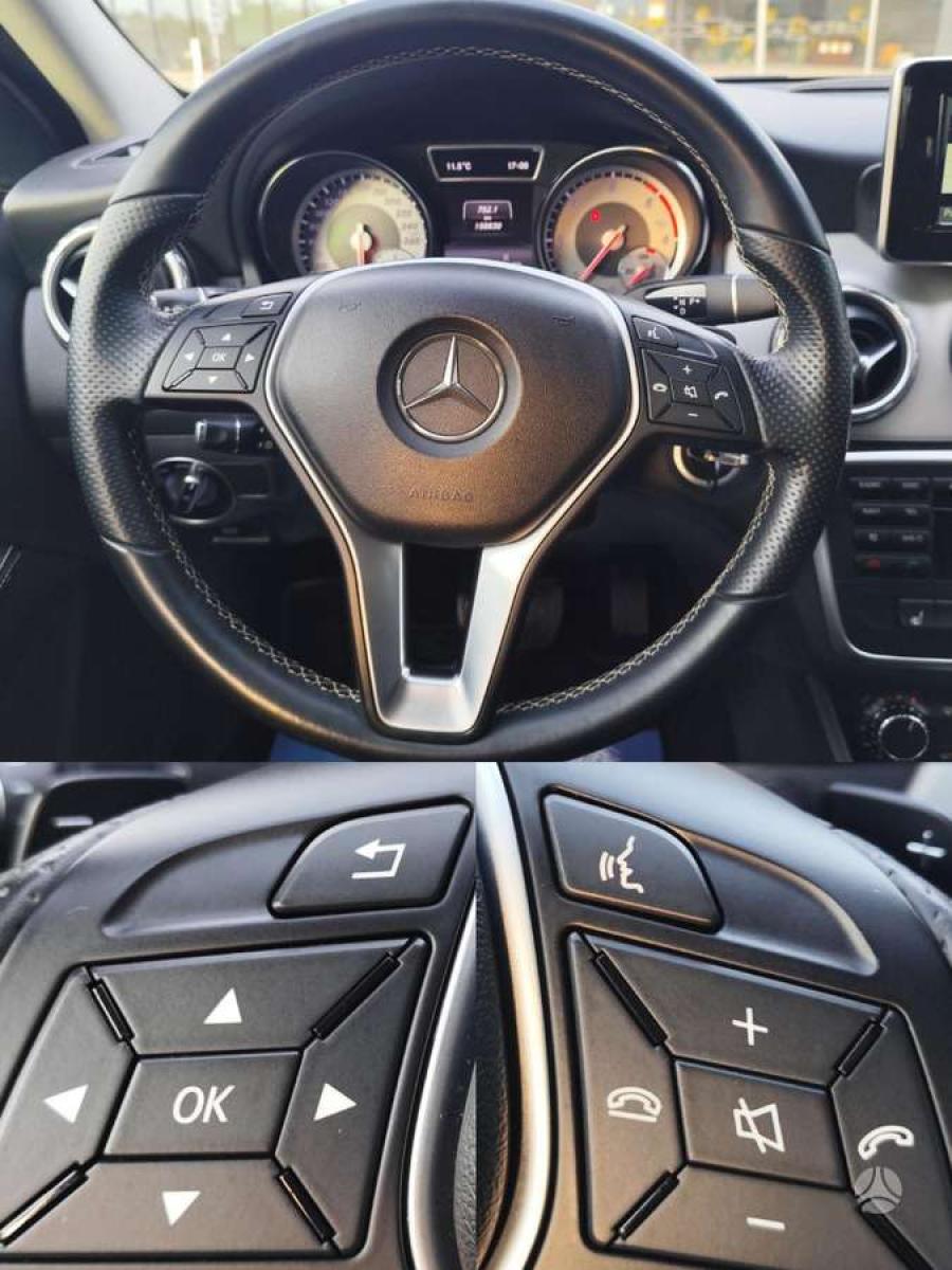 Pelēks Mercedes-Benz GLA 200 2014 Šauļi, ar dzinēja tilpumu 2.10 L un nobraukumu 158 tūkst. km par 11900 €, foto 12 vietnē AUTOMOTO.COM.LV