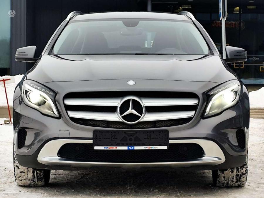 Pelēks Mercedes-Benz GLA 200 2014 Šauļi, ar dzinēja tilpumu 2.10 L un nobraukumu 158 tūkst. km par 11900 €, foto 2 vietnē AUTOMOTO.COM.LV
