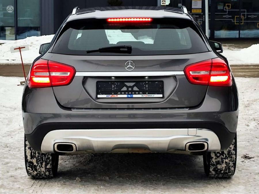 Pelēks Mercedes-Benz GLA 200 2014 Šauļi, ar dzinēja tilpumu 2.10 L un nobraukumu 158 tūkst. km par 11900 €, foto 6 vietnē AUTOMOTO.COM.LV