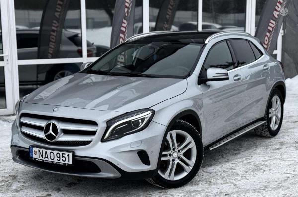 Pelēks Mercedes-Benz GLA 200 2014 Radviliškis, ar dzinēja tilpumu 2.20 L un nobraukumu 211 tūkst. km par 9950 €, foto 1 vietnē AUTOMOTO.COM.LV