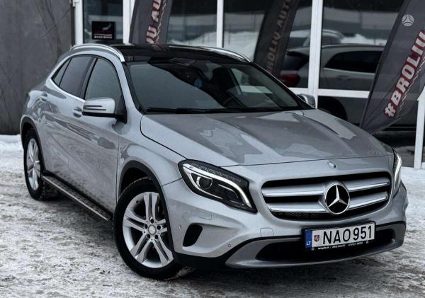 Pelēks Mercedes-Benz GLA 200 2014 Radviliškis, ar dzinēja tilpumu 2.20 L un nobraukumu 211 tūkst. km par 9950 €, foto 2 vietnē AUTOMOTO.COM.LV