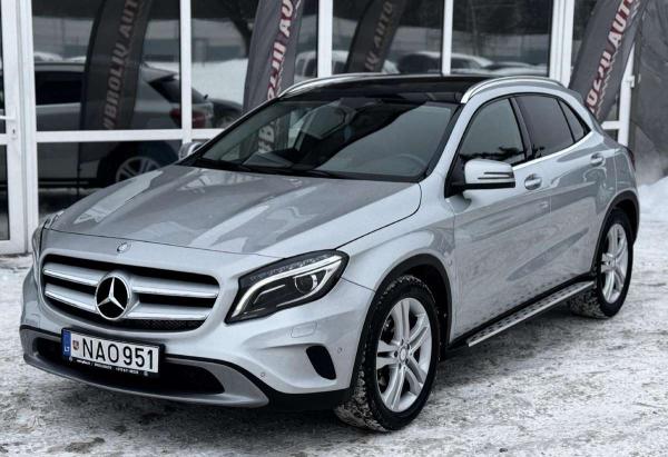 Pelēks Mercedes-Benz GLA 200 2014 Radviliškis, ar dzinēja tilpumu 2.20 L un nobraukumu 211 tūkst. km par 9950 €, foto 5 vietnē AUTOMOTO.COM.LV