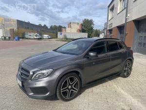 Grey Mercedes-Benz GLA 200 2017 in Riga, with an engine capacity of 2.20 L and mileage of 266 thousand km for 10999 €, photo 3 on AUTOMOTO.COM.LV