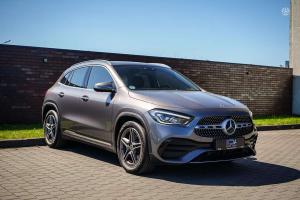 Grey Mercedes-Benz GLA 200 2020 in Marijampole, with an engine capacity of 1.33 L and mileage of 118 thousand km for 20950 €, photo  on AUTOMOTO.COM.LV