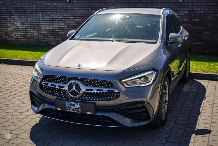 Pelēks Mercedes-Benz GLA 200 2020 Marijampole, ar dzinēja tilpumu 1.33 L un nobraukumu 118 tūkst. km par 20950 €, foto 5 vietnē AUTOMOTO.COM.LV