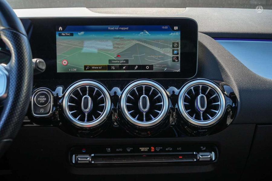 Pelēks Mercedes-Benz GLA 200 2020 Marijampole, ar dzinēja tilpumu 1.33 L un nobraukumu 118 tūkst. km par 20950 €, foto 20 vietnē AUTOMOTO.COM.LV
