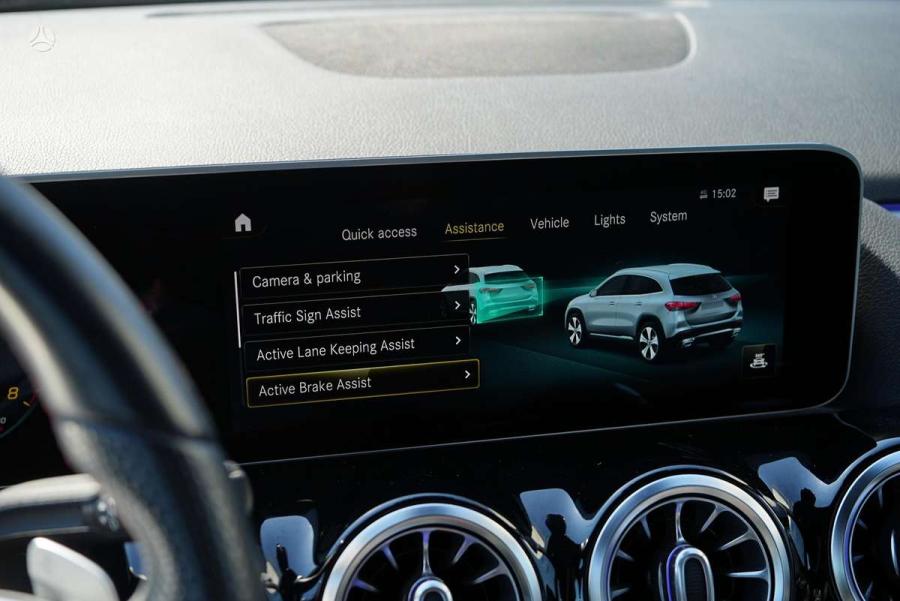 Pelēks Mercedes-Benz GLA 200 2020 Marijampole, ar dzinēja tilpumu 1.33 L un nobraukumu 118 tūkst. km par 20950 €, foto 22 vietnē AUTOMOTO.COM.LV