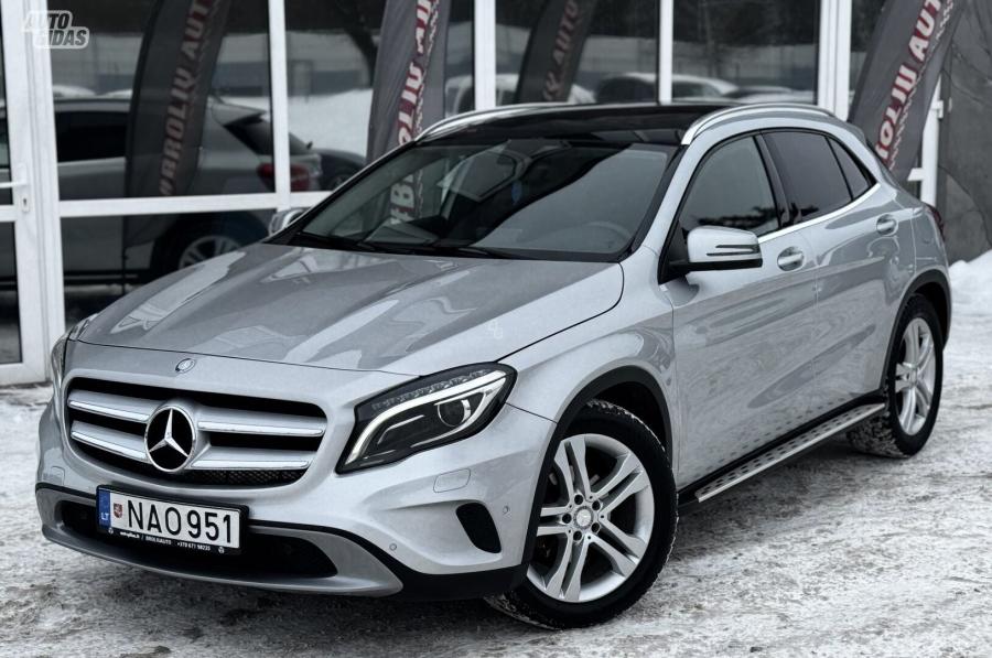 Grey Mercedes-Benz GLA 200 2014 in Radviliskis, with an engine capacity of 2.20 L and mileage of 211 thousand km for 9950 €, photo 1 on AUTOMOTO.COM.LV