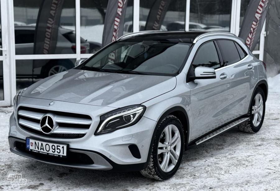 Grey Mercedes-Benz GLA 200 2014 in Radviliskis, with an engine capacity of 2.20 L and mileage of 211 thousand km for 9950 €, photo 5 on AUTOMOTO.COM.LV