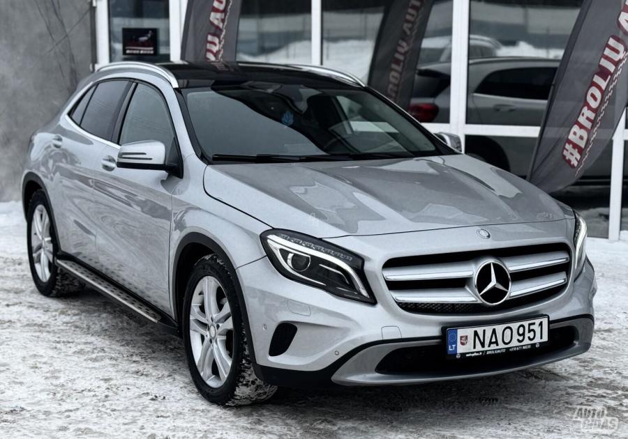 Grey Mercedes-Benz GLA 200 2014 in Radviliskis, with an engine capacity of 2.20 L and mileage of 211 thousand km for 9950 €, photo 6 on AUTOMOTO.COM.LV