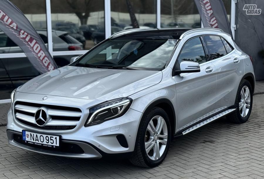 Pelēks Mercedes-Benz GLA 200 2014 Radviliškis, ar dzinēja tilpumu 2.20 L un nobraukumu 212 tūkst. km par 10250 €, foto 5 vietnē AUTOMOTO.COM.LV