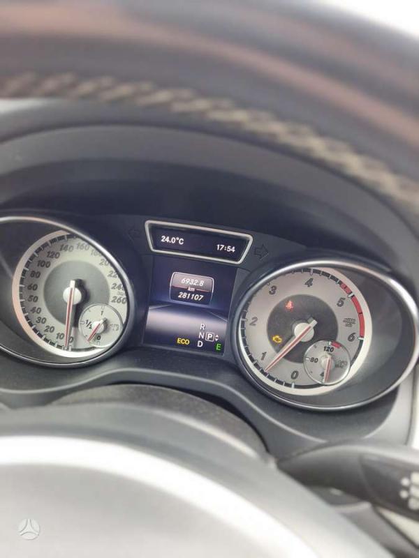 Pelēks Mercedes-Benz GLA 200 2015 Utena, ar dzinēja tilpumu 2.20 L un nobraukumu 282 tūkst. km par 7700 €, foto 8 vietnē AUTOMOTO.COM.LV