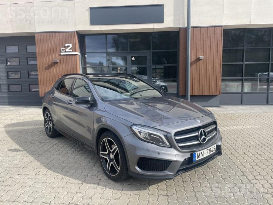 Pelēks Mercedes-Benz GLA 200 2017 Rīga, ar dzinēja tilpumu 2.00 L un nobraukumu 266 tūkst. km par 12000 €, foto 1 vietnē AUTOMOTO.COM.LV