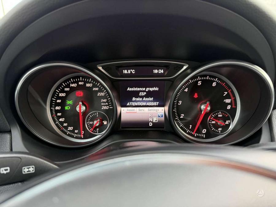 Pelēks Mercedes-Benz GLA 200 2018 Kauņa, ar dzinēja tilpumu 1.60 L un nobraukumu 249 tūkst. km par 12899 €, foto 20 vietnē AUTOMOTO.COM.LV