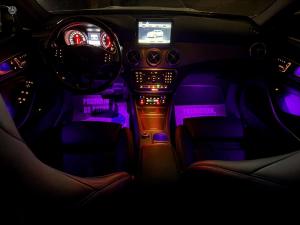 Pelēks Mercedes-Benz GLA 200 2018 Kauņa, ar dzinēja tilpumu 1.60 L un nobraukumu 249 tūkst. km par 12899 €, foto 44 vietnē AUTOMOTO.COM.LV