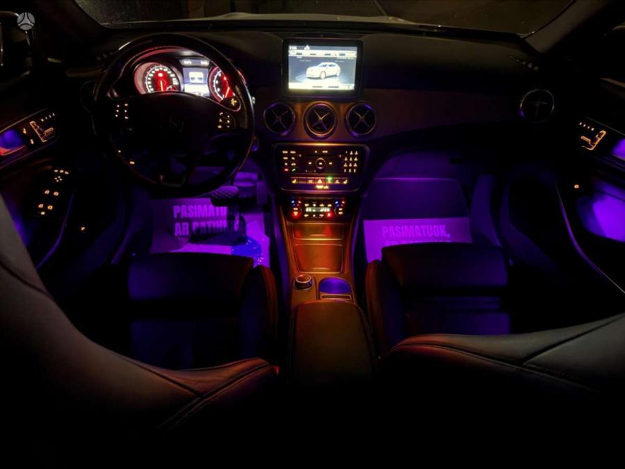 Pelēks Mercedes-Benz GLA 200 2018 Kauņa, ar dzinēja tilpumu 1.60 L un nobraukumu 249 tūkst. km par 12899 €, foto 44 vietnē AUTOMOTO.COM.LV