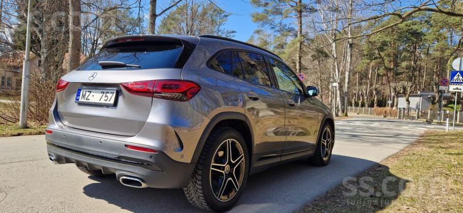 Pelēks Mercedes-Benz GLA 200 2021 Rīga, ar dzinēja tilpumu 1.40 L un nobraukumu 61 tūkst. km par 33000 €, foto 6 vietnē AUTOMOTO.COM.LV