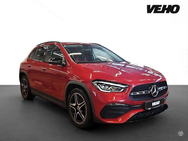 Red Mercedes-Benz GLA 200 2021 in Klaipeda, with an engine capacity of 1.33 L and mileage of 66 thousand km for 27800 €, photo 7 on AUTOMOTO.COM.LV