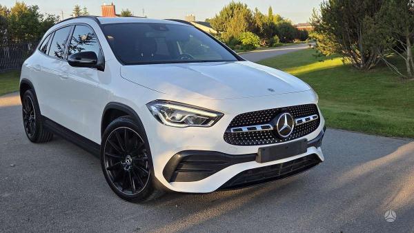 Balts Mercedes-Benz GLA 200 2021 Panevēža, ar dzinēja tilpumu 1.95 L un nobraukumu 230 tūkst. km par 21300 €, foto 1 vietnē AUTOMOTO.COM.LV
