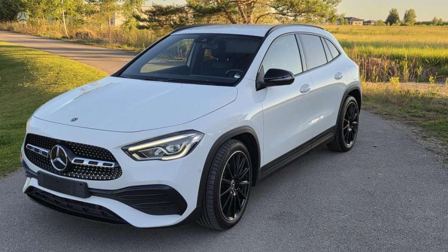 Balts Mercedes-Benz GLA 200 2021 Panevēža, ar dzinēja tilpumu 1.95 L un nobraukumu 230 tūkst. km par 21300 €, foto 4 vietnē AUTOMOTO.COM.LV