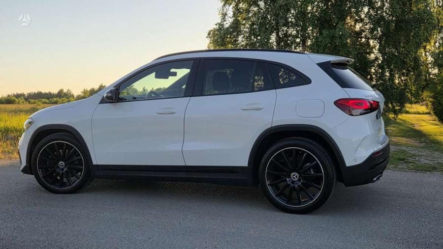 Balts Mercedes-Benz GLA 200 2021 Panevēža, ar dzinēja tilpumu 1.95 L un nobraukumu 230 tūkst. km par 21300 €, foto 28 vietnē AUTOMOTO.COM.LV