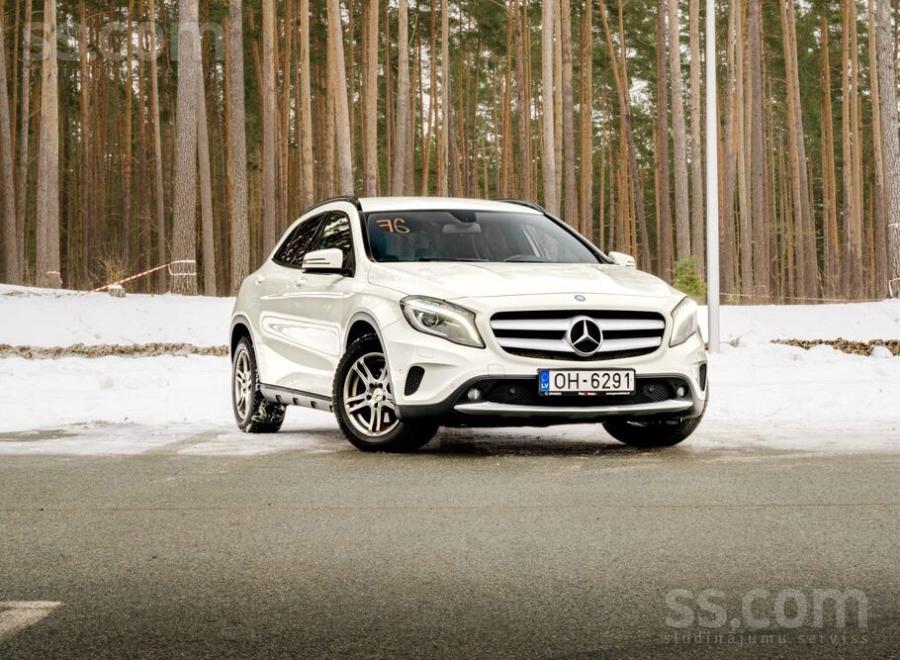 Balts Mercedes-Benz GLA 200 2014 Rīga, ar dzinēja tilpumu 2.20 L un nobraukumu 294 tūkst. km par 11490 €, foto 2 vietnē AUTOMOTO.COM.LV