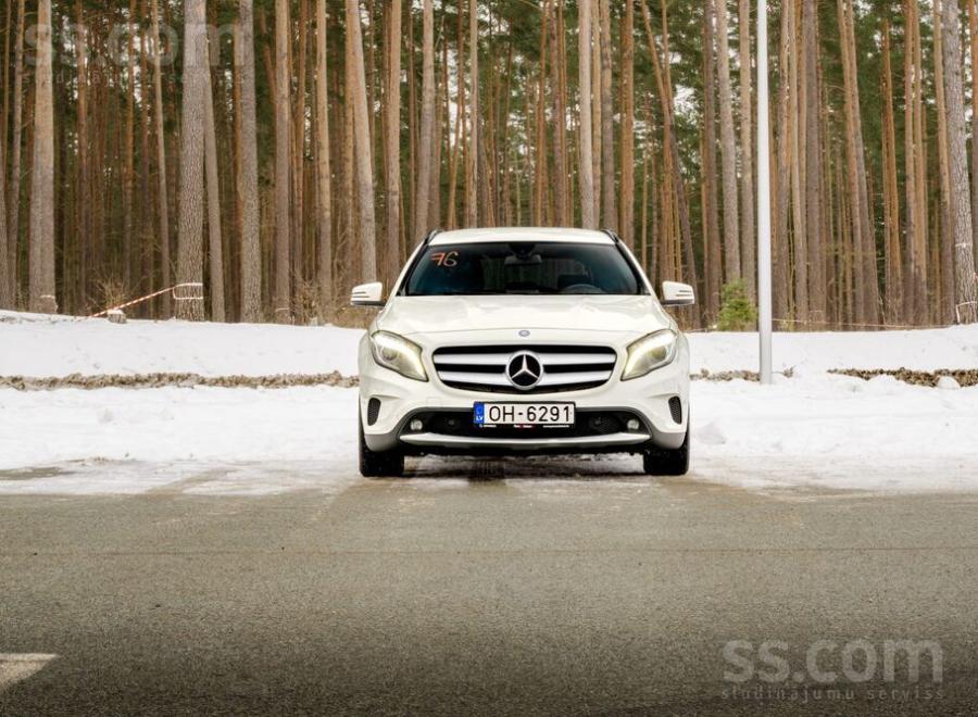 Balts Mercedes-Benz GLA 200 2014 Rīga, ar dzinēja tilpumu 2.20 L un nobraukumu 294 tūkst. km par 11490 €, foto 3 vietnē AUTOMOTO.COM.LV
