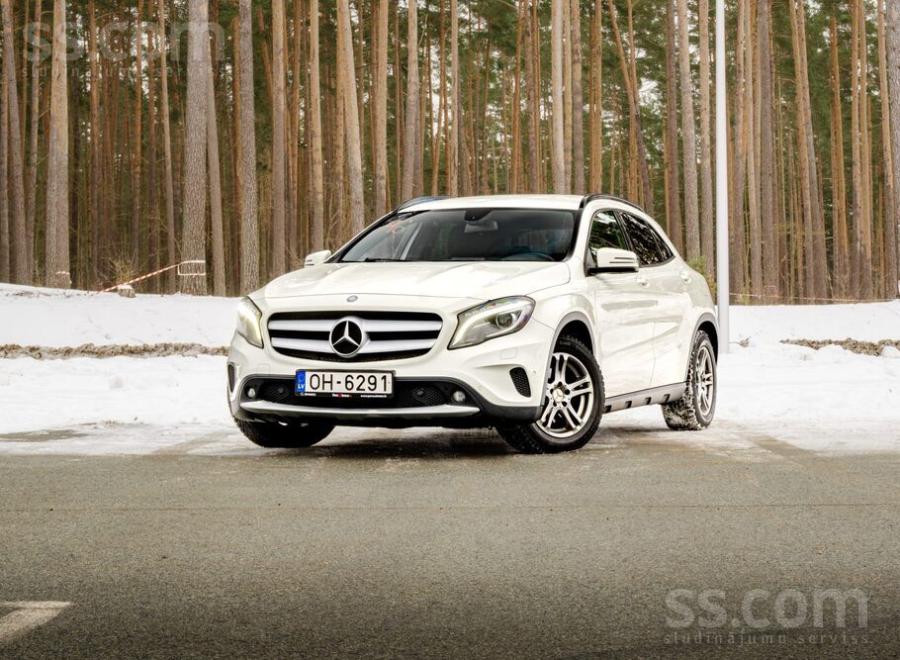 Balts Mercedes-Benz GLA 200 2014 Rīga, ar dzinēja tilpumu 2.20 L un nobraukumu 294 tūkst. km par 10790 €, foto 1 vietnē AUTOMOTO.COM.LV