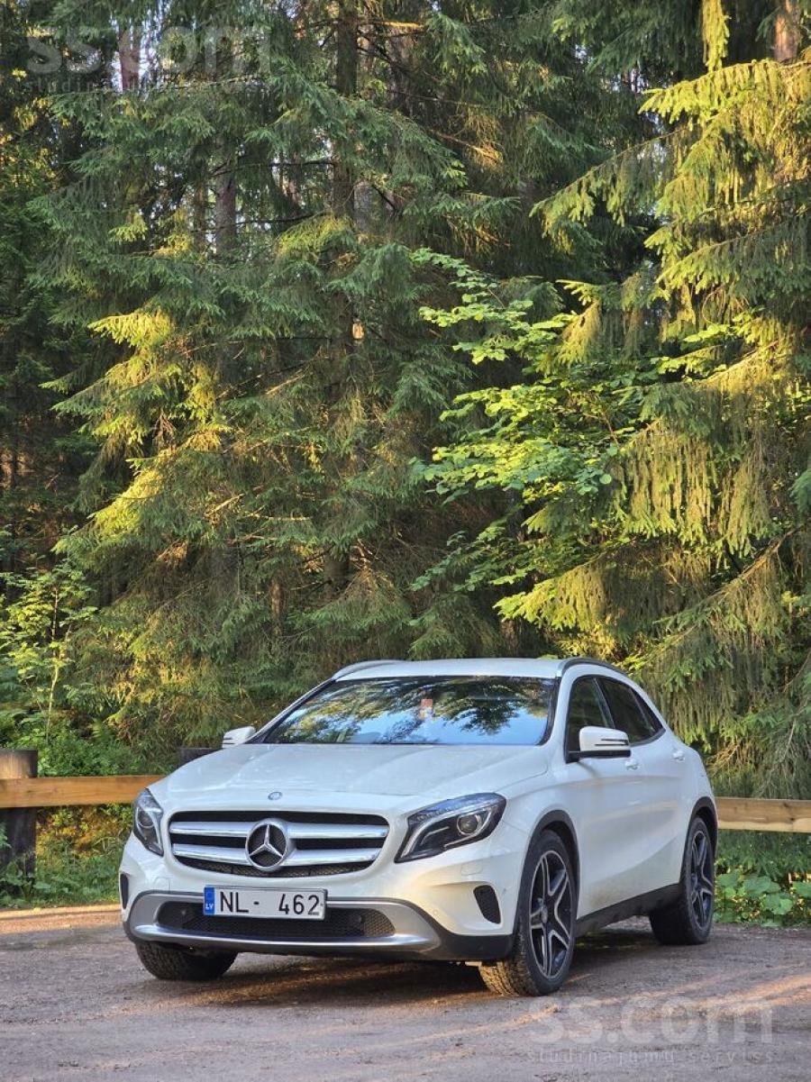 Balts Mercedes-Benz GLA 200 2014 Rēzekne, ar dzinēja tilpumu 2.20 L un nobraukumu 359 tūkst. km par 11100 €, foto 1 vietnē AUTOMOTO.COM.LV