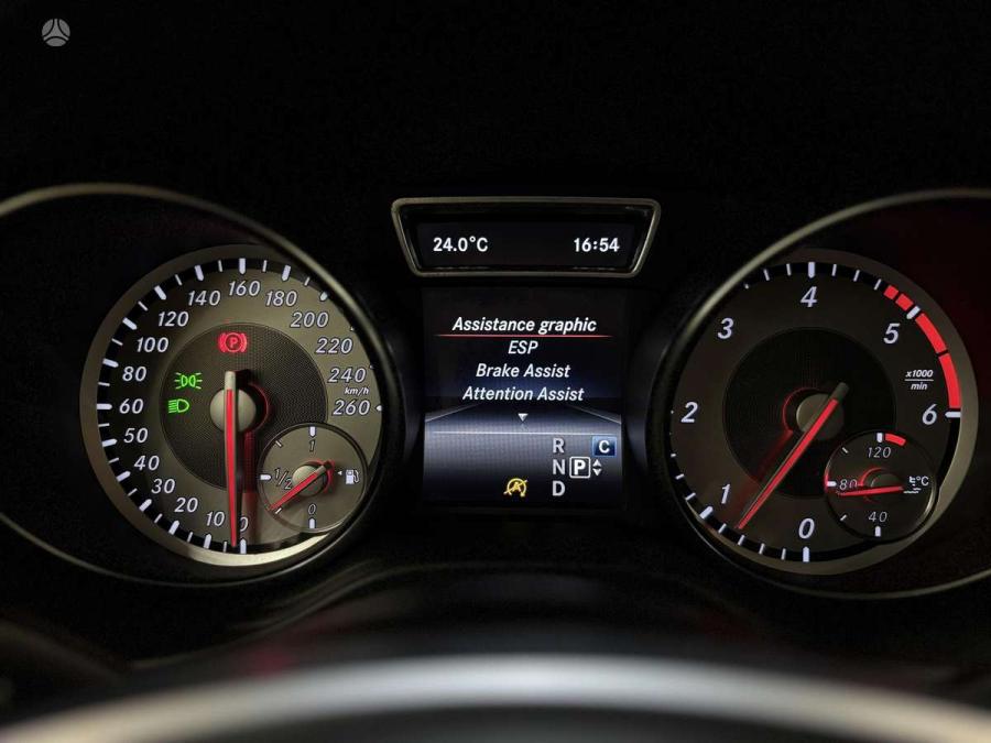 Black Mercedes-Benz gla-220 2017 in Vilnius, with an engine capacity of 2.14 L and mileage of 169 thousand km for 16990 €, photo 22 on AUTOMOTO.COM.LV
