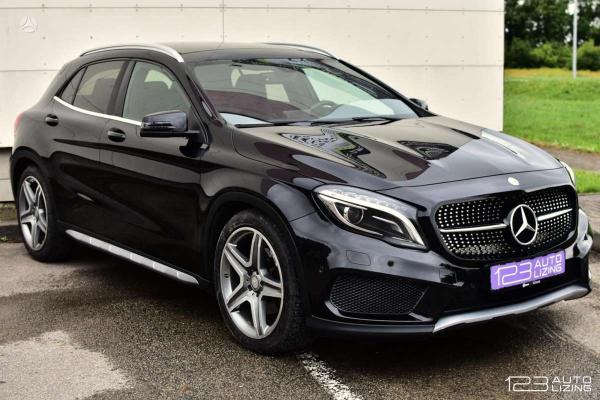 Black Mercedes-Benz gla-220 2014 in Kretinga, with an engine capacity of 2.20 L and mileage of 210 thousand km for 13850 €, photo 5 on AUTOMOTO.COM.LV