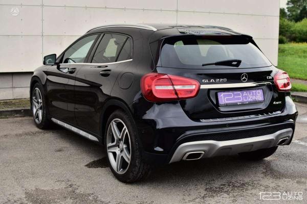 Black Mercedes-Benz gla-220 2014 in Kretinga, with an engine capacity of 2.20 L and mileage of 210 thousand km for 13850 €, photo 7 on AUTOMOTO.COM.LV