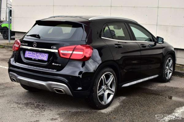 Black Mercedes-Benz gla-220 2014 in Kretinga, with an engine capacity of 2.20 L and mileage of 210 thousand km for 13850 €, photo 9 on AUTOMOTO.COM.LV